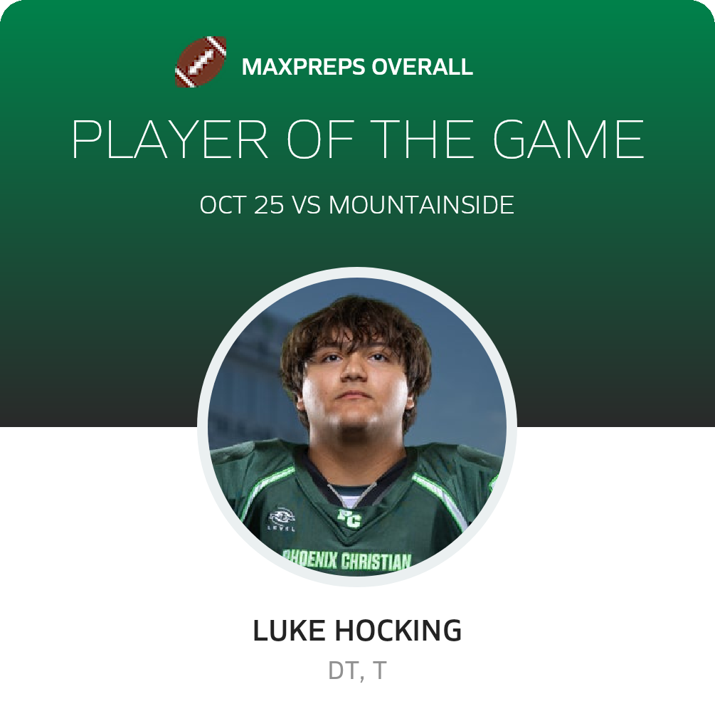 Phoenix Christian High School (AZ) Varsity Football