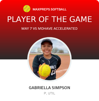 Gabriella Simpson's (St. Michaels, AZ) Awards | MaxPreps