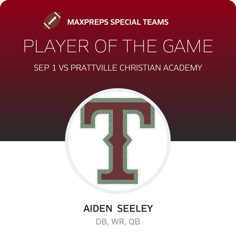 Thorsby High School (AL) Varsity Football