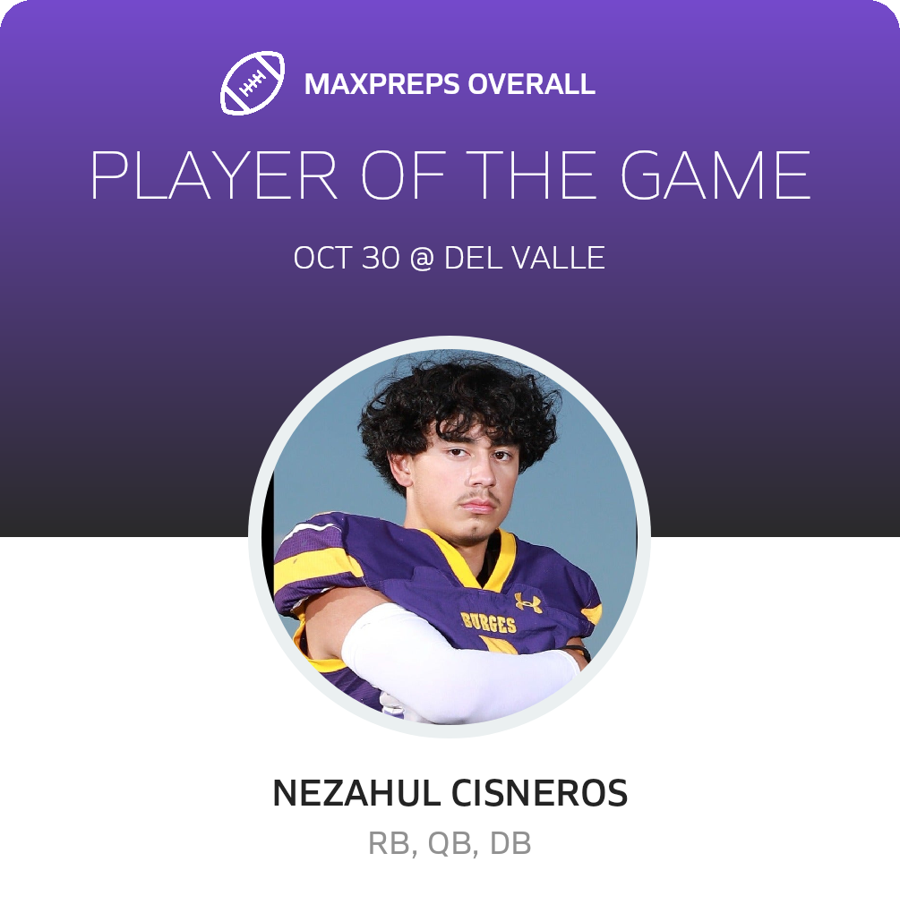 Burges vs Del Valle | Football | 10/30