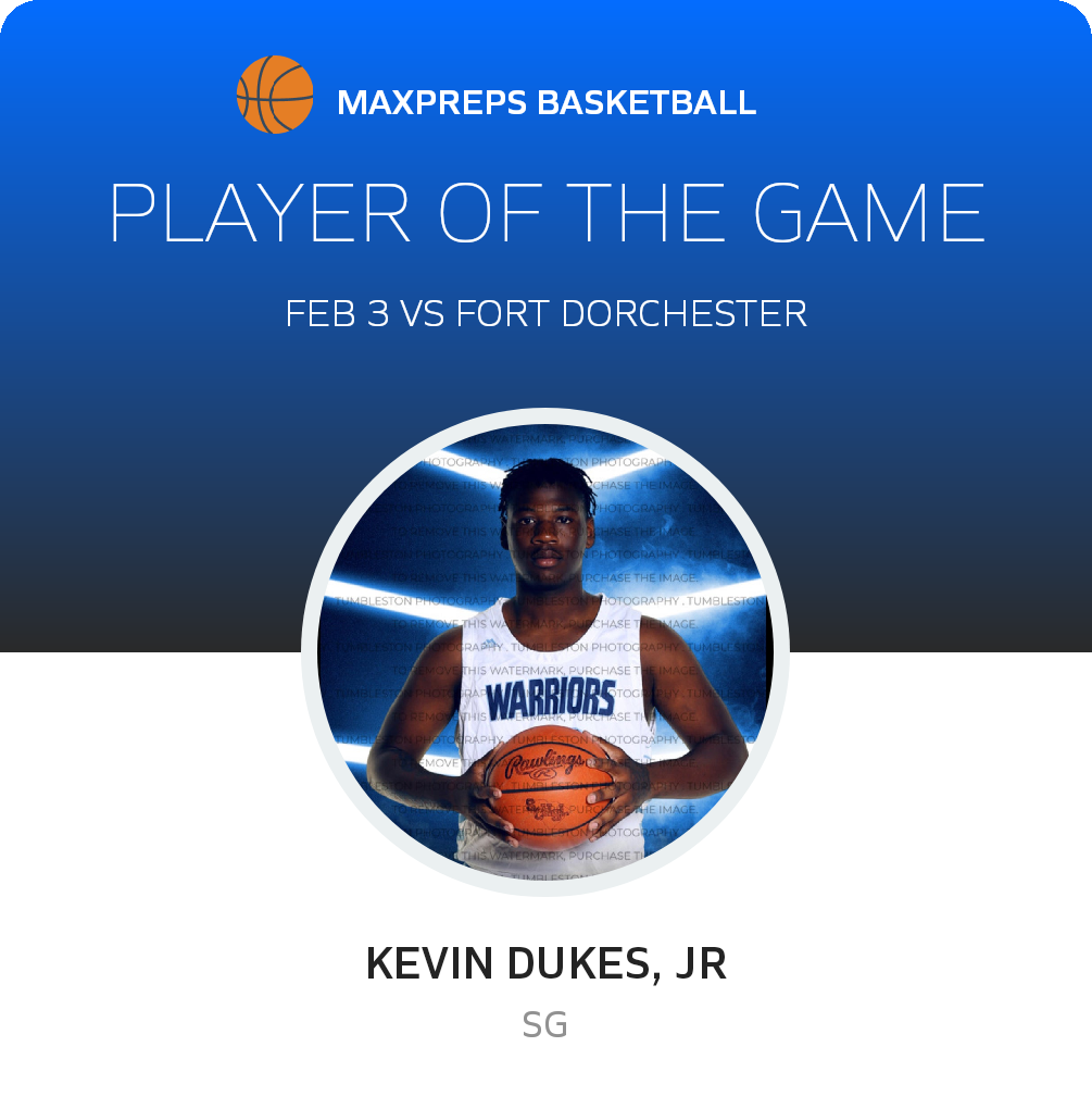 Kevin Dukes, jr's Stall High School Career Home