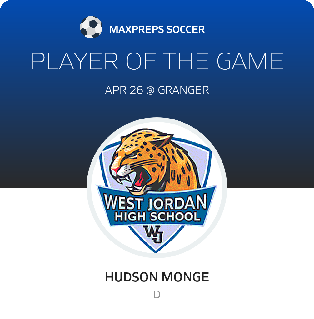 West Jordan High School (UT) Varsity Soccer