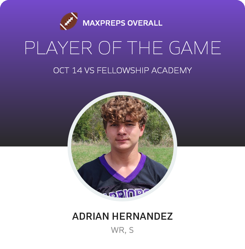 Adrian Hernandez's Awards | MaxPreps