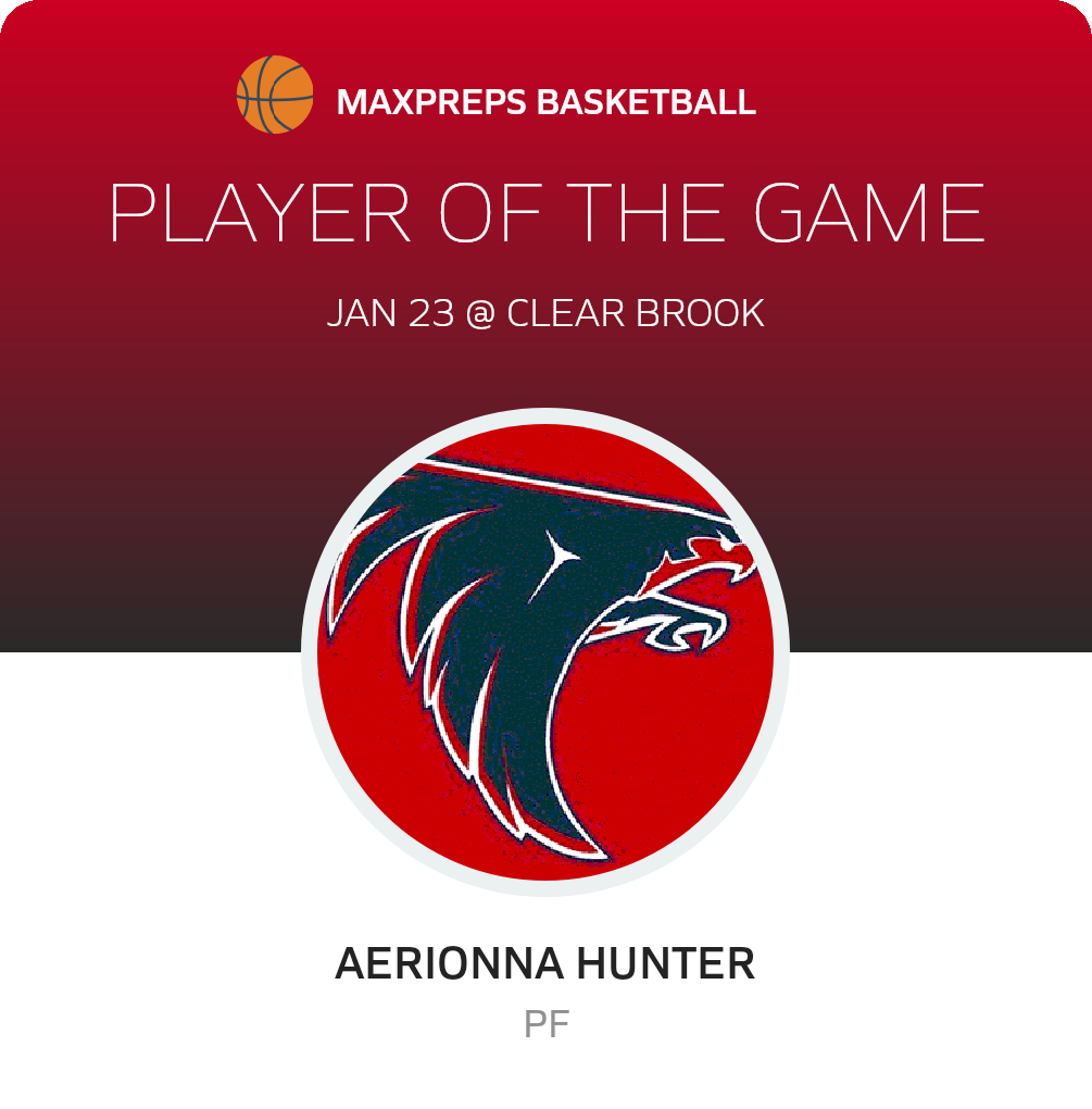 Aerionna Hunter's Clear Lake High School Career Home