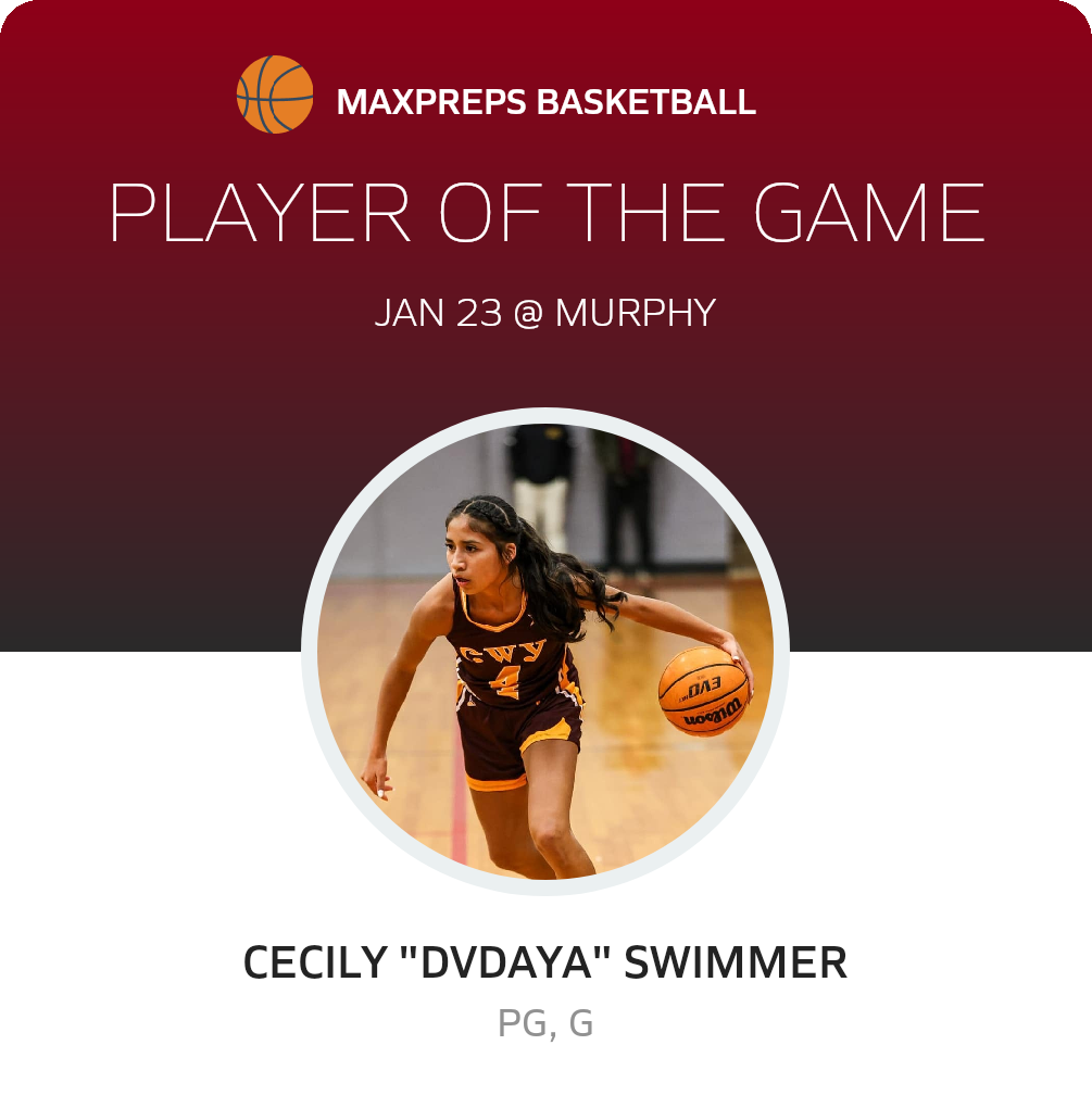 Cecily "Dvdaya" Swimmer's High School Career Home