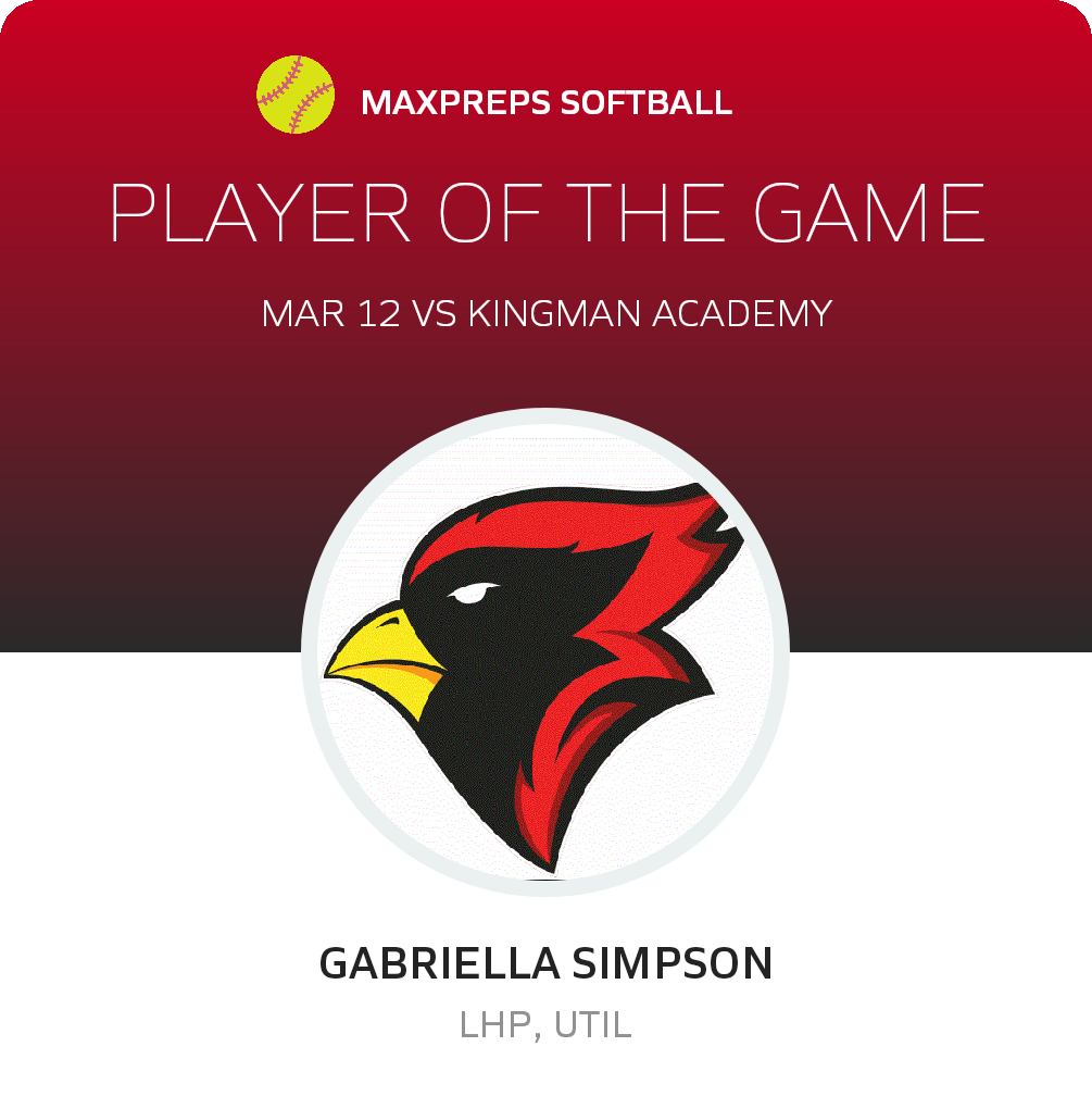Gabriella Simpson's (St. Michaels, AZ) Awards | MaxPreps