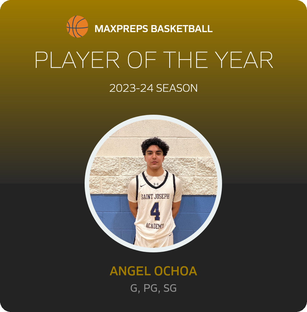 Angel Ochoa's St. Joseph Academy Career Home