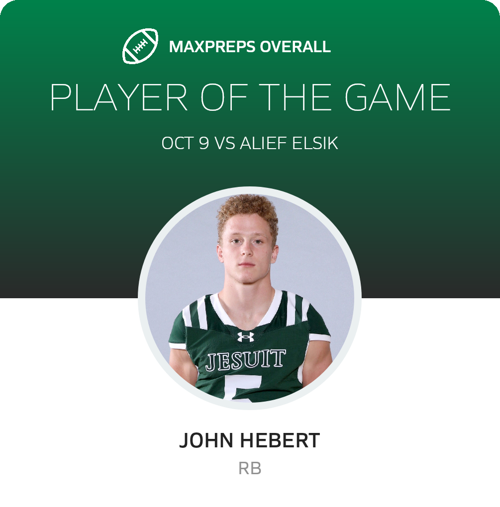 John Hebert's Strake Jesuit High School Career Home