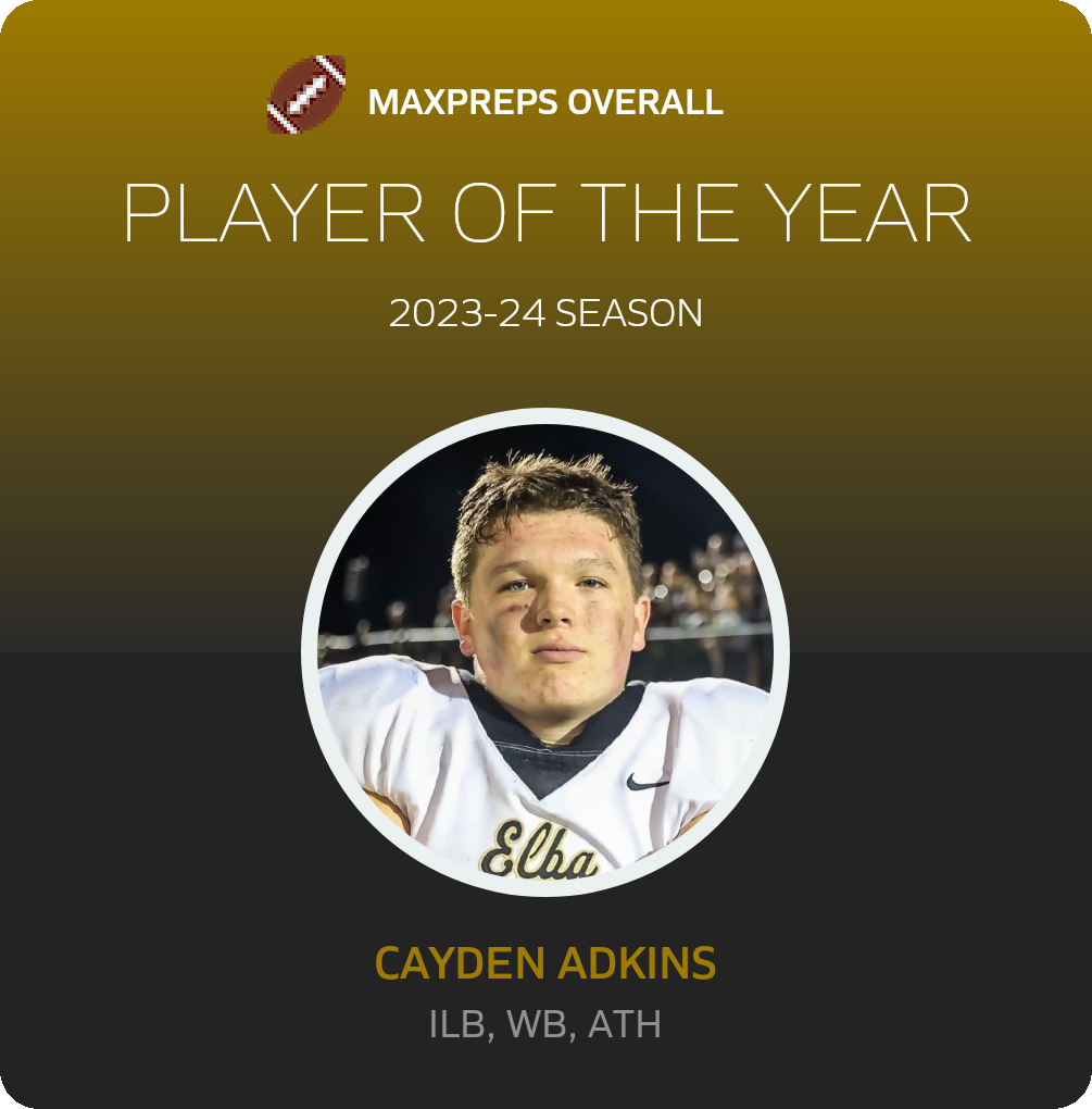 Cayden Adkins' High School Career Home