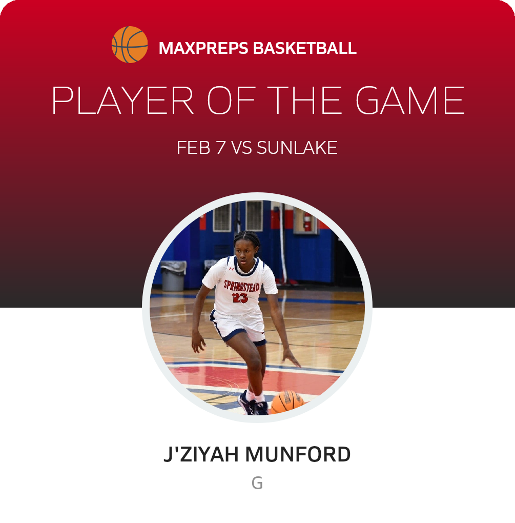 Springstead High School (Spring Hill, FL) Girls Varsity Basketball