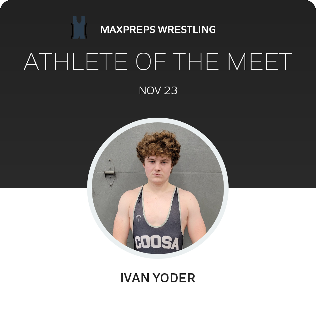Ivan Yoder's Awards | MaxPreps