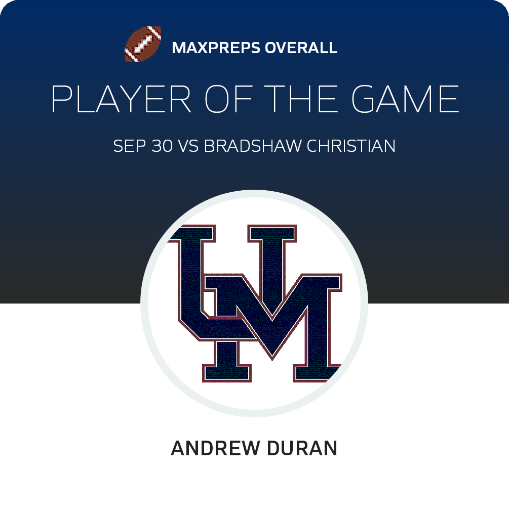 Union Mine High School (El Dorado, CA) Varsity Football