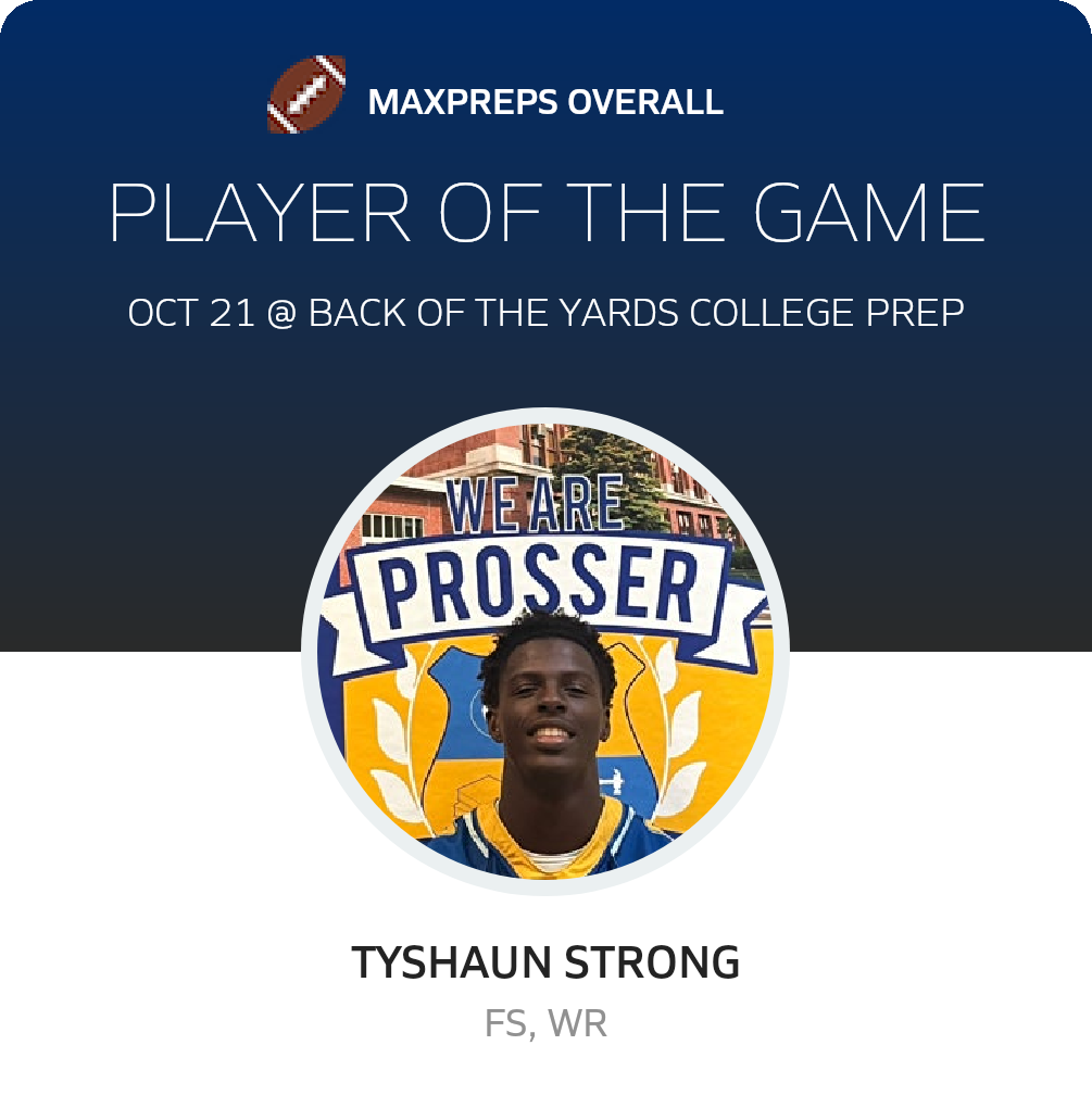 Prosser High School (Chicago, IL) Varsity Football