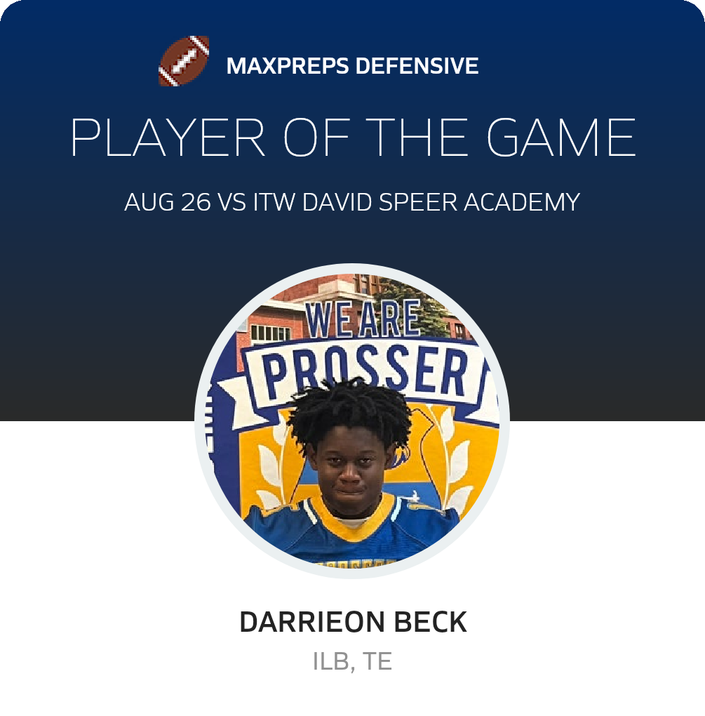 Prosser High School (Chicago, IL) Varsity Football