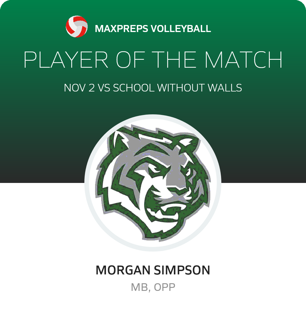 School Without Walls vs Jackson-Reed | Volleyball | 11/2/2023