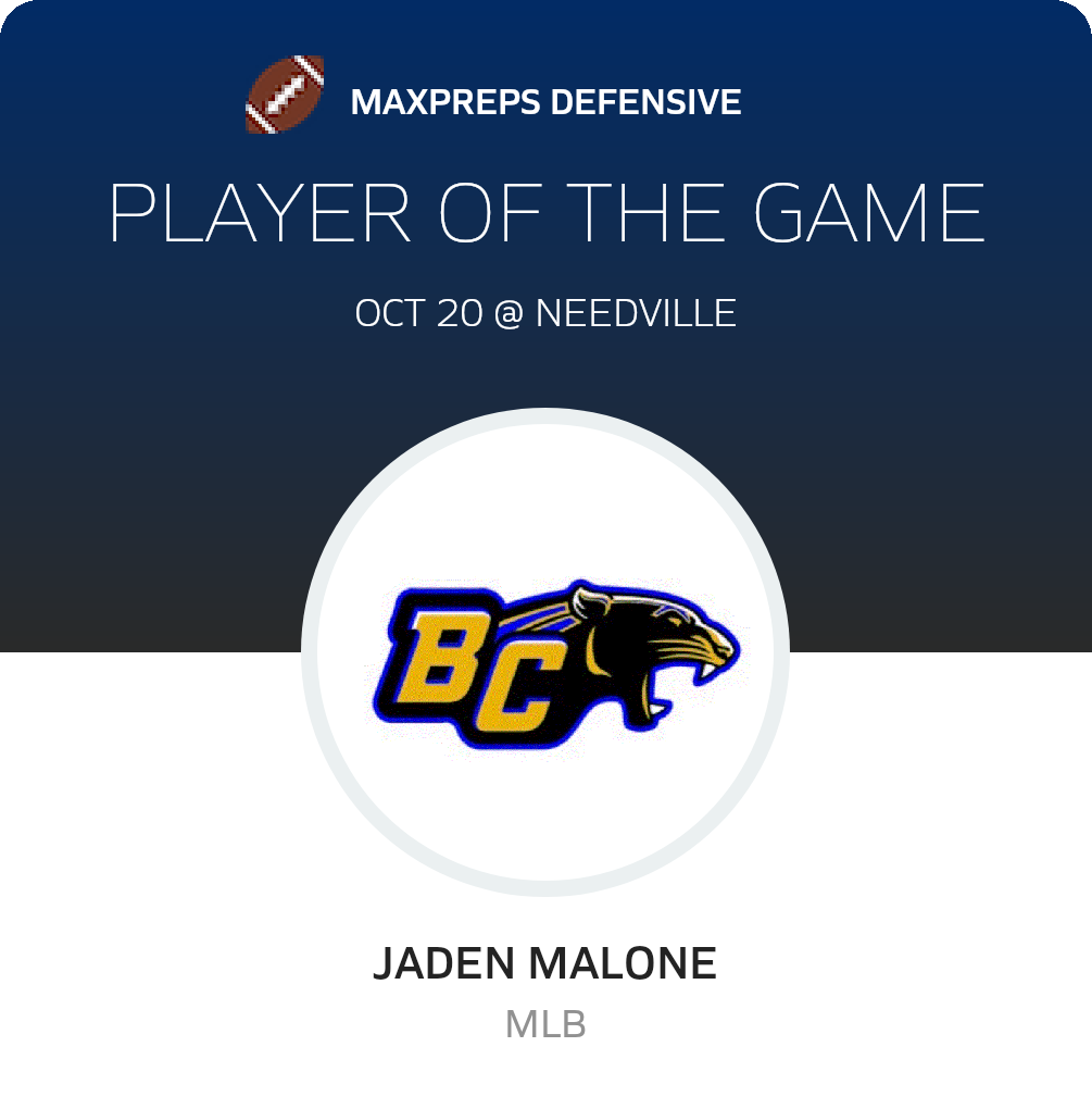 Bay City vs Needville | Football | 10/20/2023