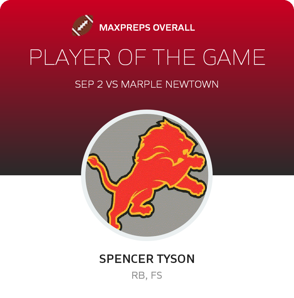 Penncrest High School (Media, PA) Varsity Football