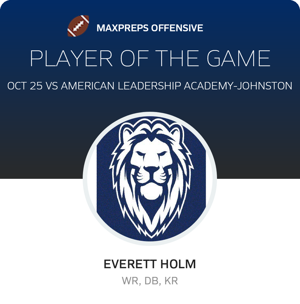 Wake Prep Academy (Wake Forest, NC) Varsity Football