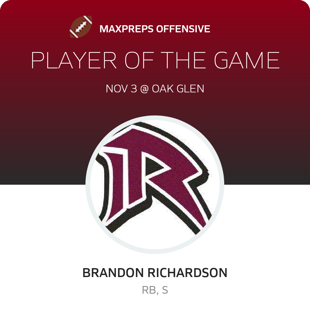 Roane County vs Oak Glen | Football | 11/3/2023