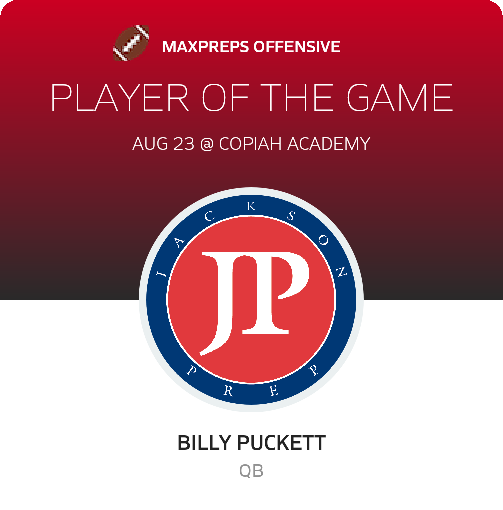 Jackson Prep (MS) Varsity Football