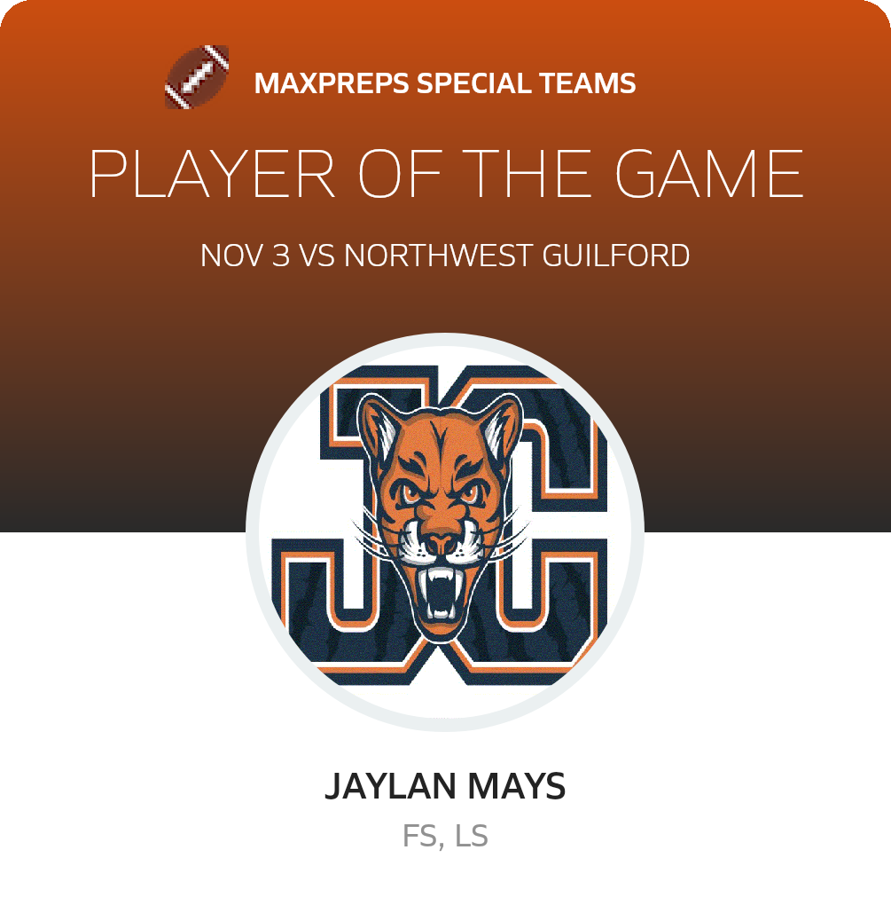 Chambers High School (Charlotte, NC) Varsity Football