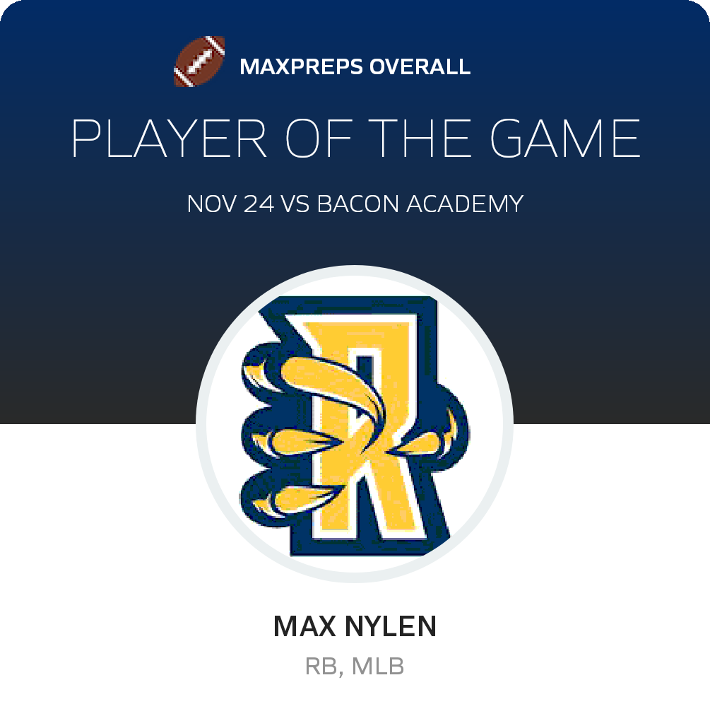 RHAM High School (Hebron, CT) Varsity Football