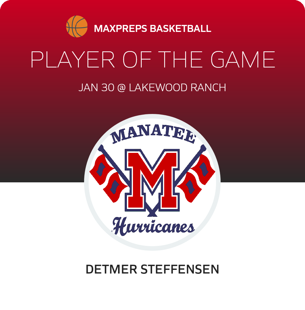 Manatee High School (Bradenton, FL) Varsity Basketball