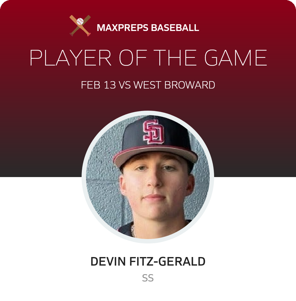 Stoneman Douglas High School (Parkland, FL) Varsity Baseball