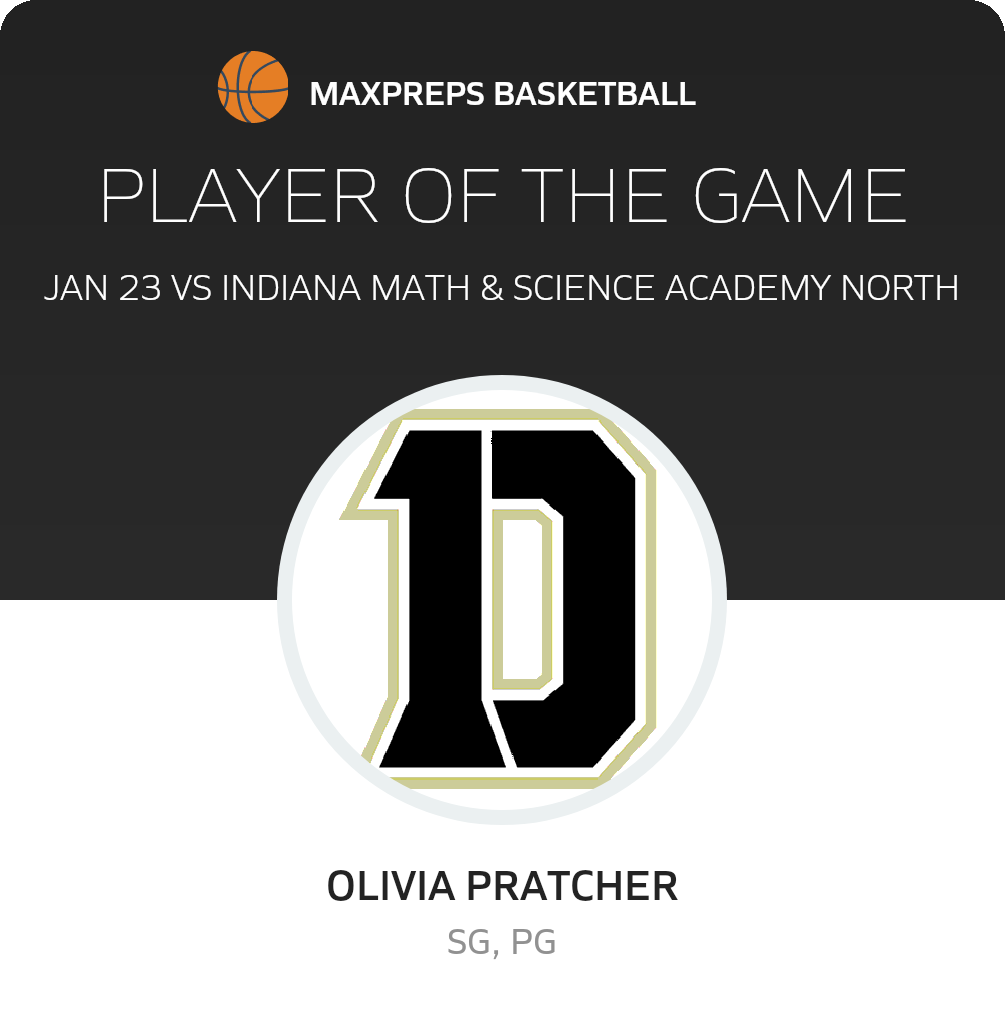 Olivia Pratcher's High School Career Home
