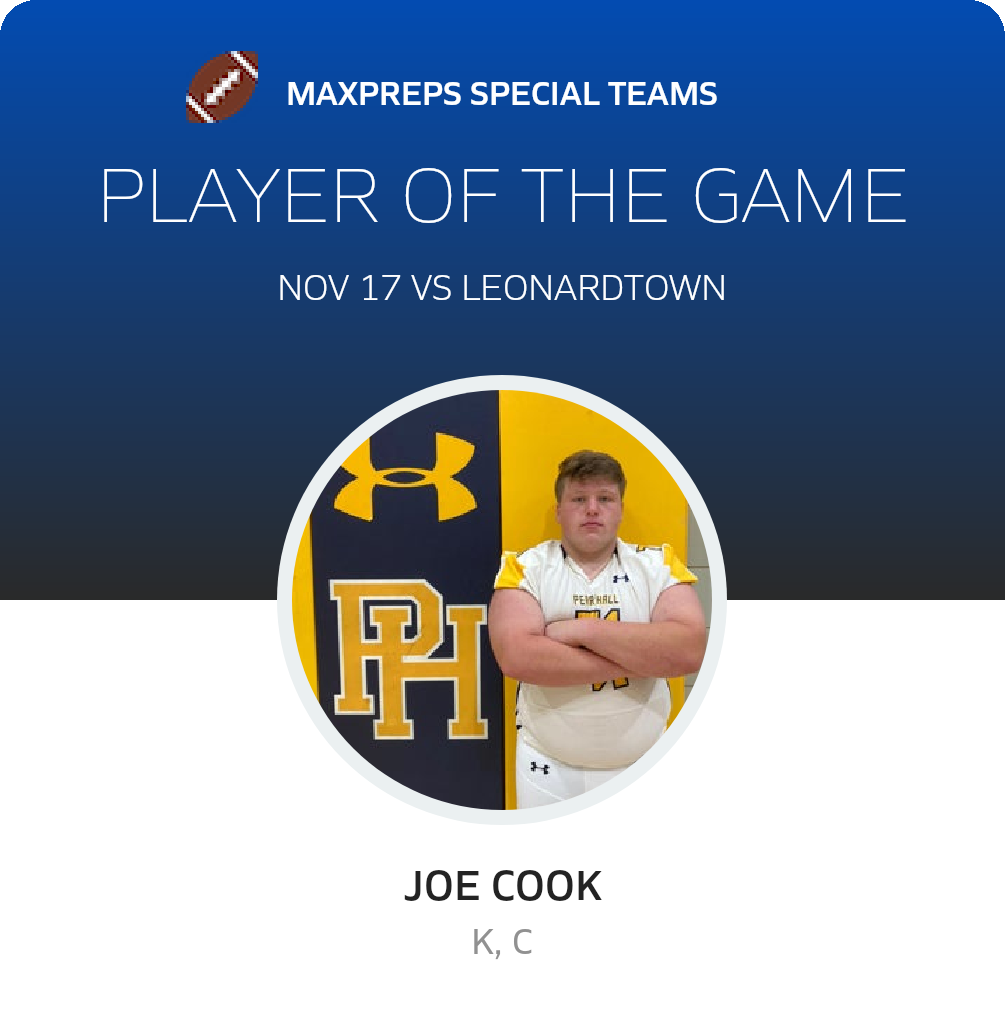 Perry Hall High School (Baltimore, MD) Varsity Football