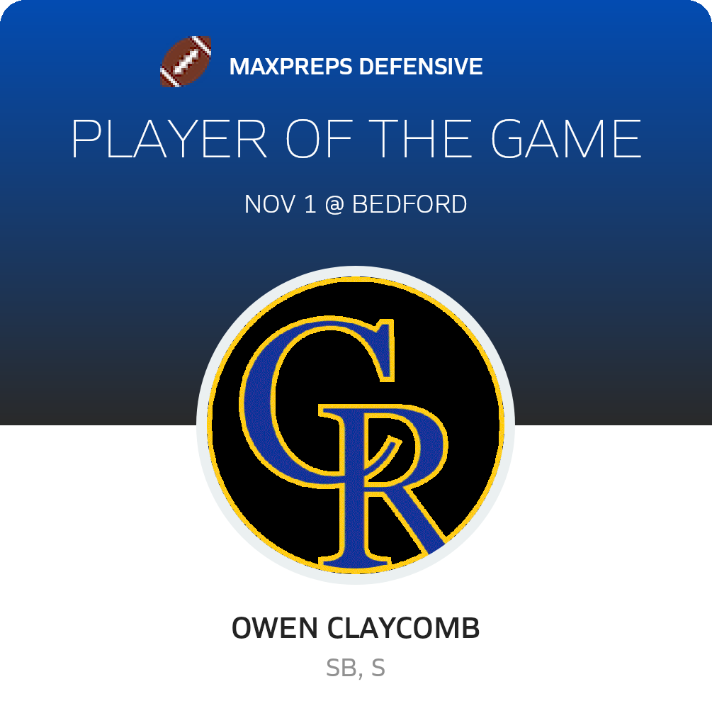 Chestnut Ridge High School (New Paris, PA) Varsity Football