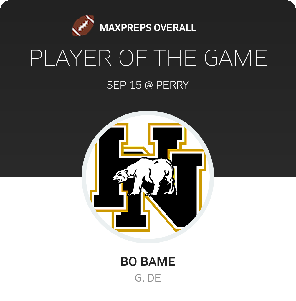 Hardin Northern High School (Dola, OH) Varsity Football