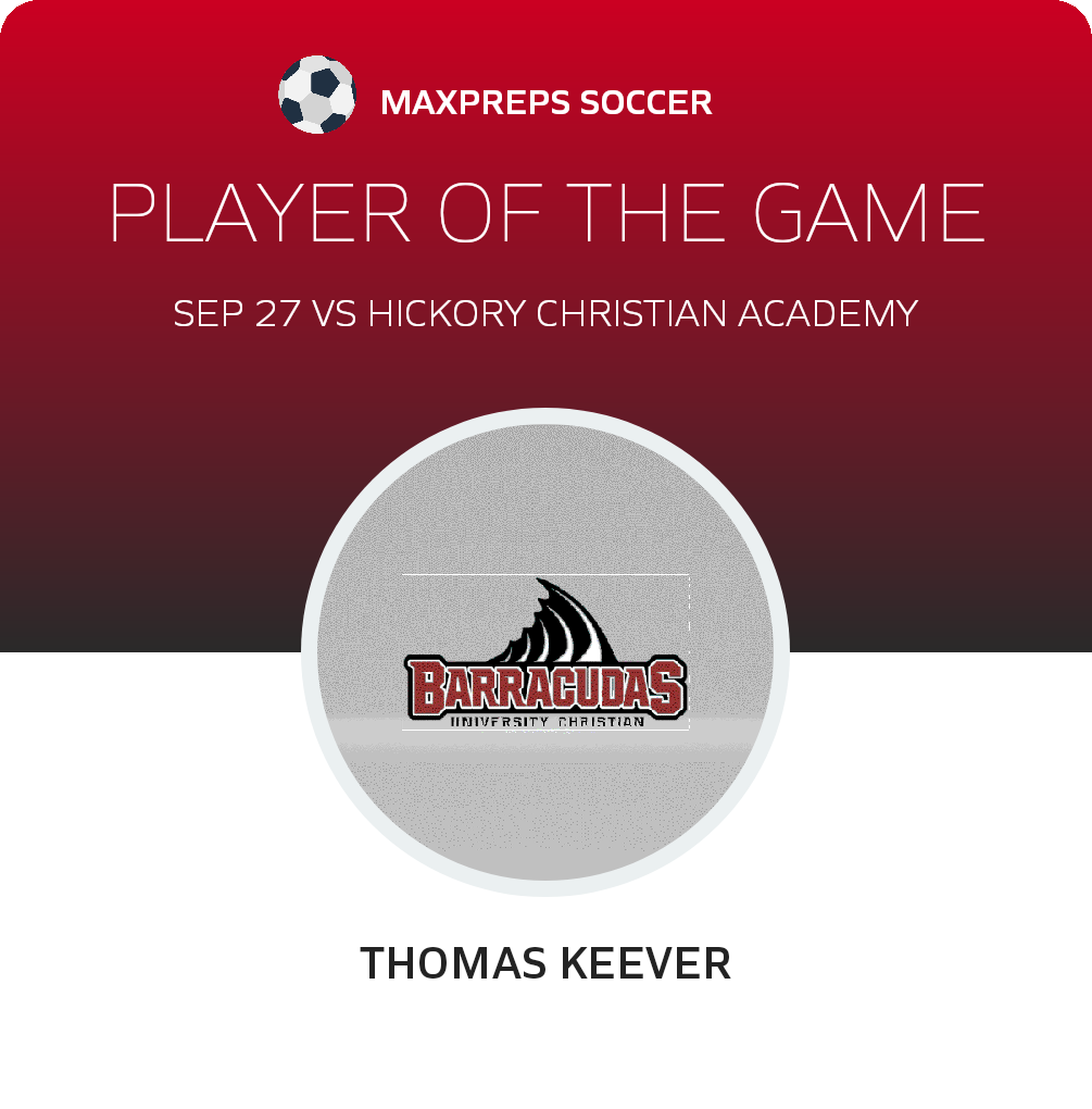 Thomas Keever's Awards | MaxPreps