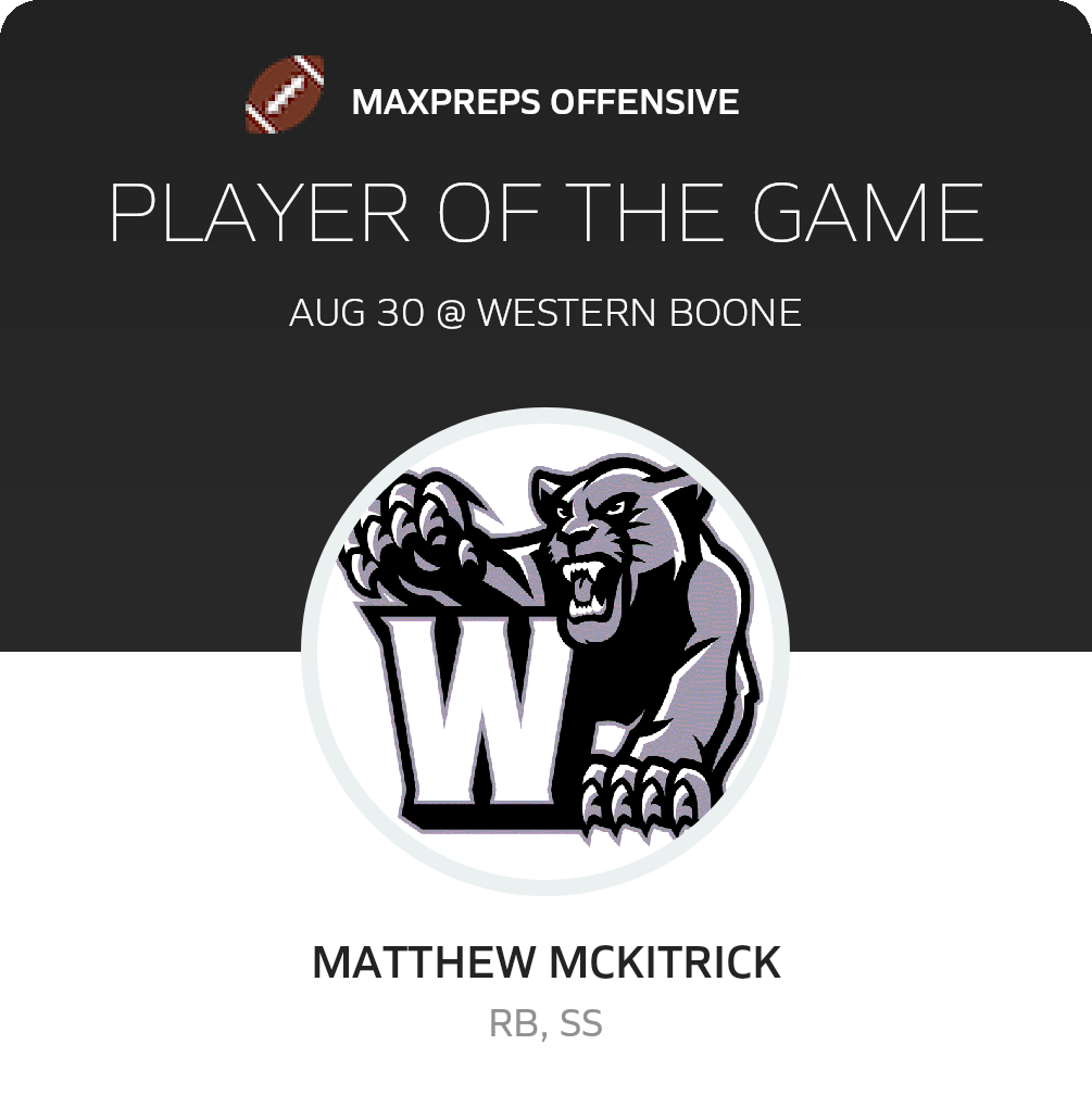 Matthew Mckitrick's Western High School Career Home