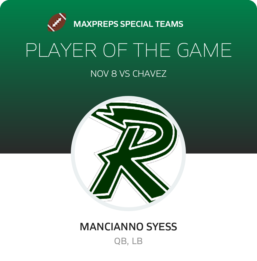 Rodriguez High School (Fairfield, CA) Varsity Football