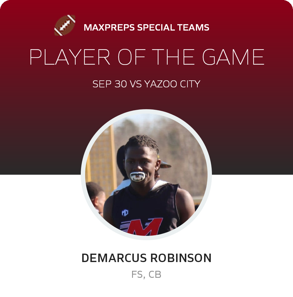 Gentry High School (Indianola, MS) Varsity Football