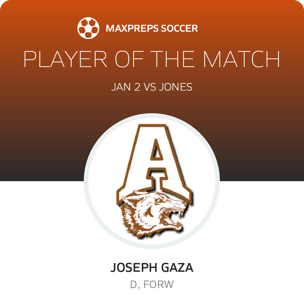 Jones vs Alice | Soccer | 1/2