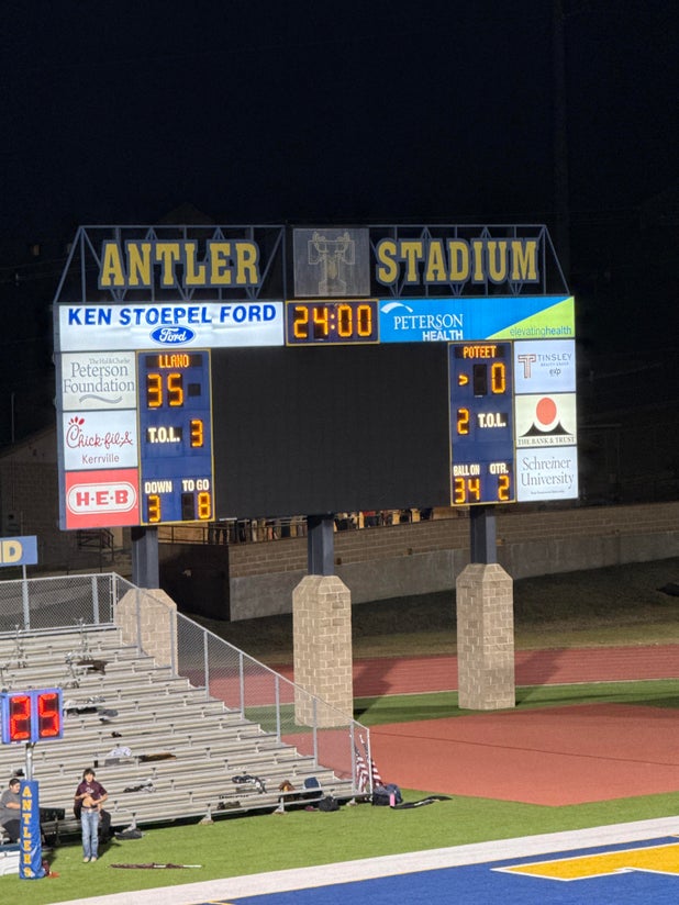 Poteet vs Llano | Football | 11/13
