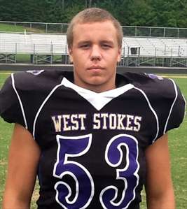 Landon Slate High School Football Stats West Stokes (King, NC) | MaxPreps