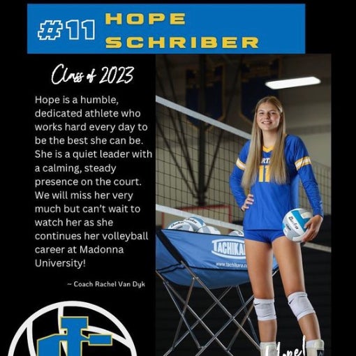 Hope Schriber's High School Career Home