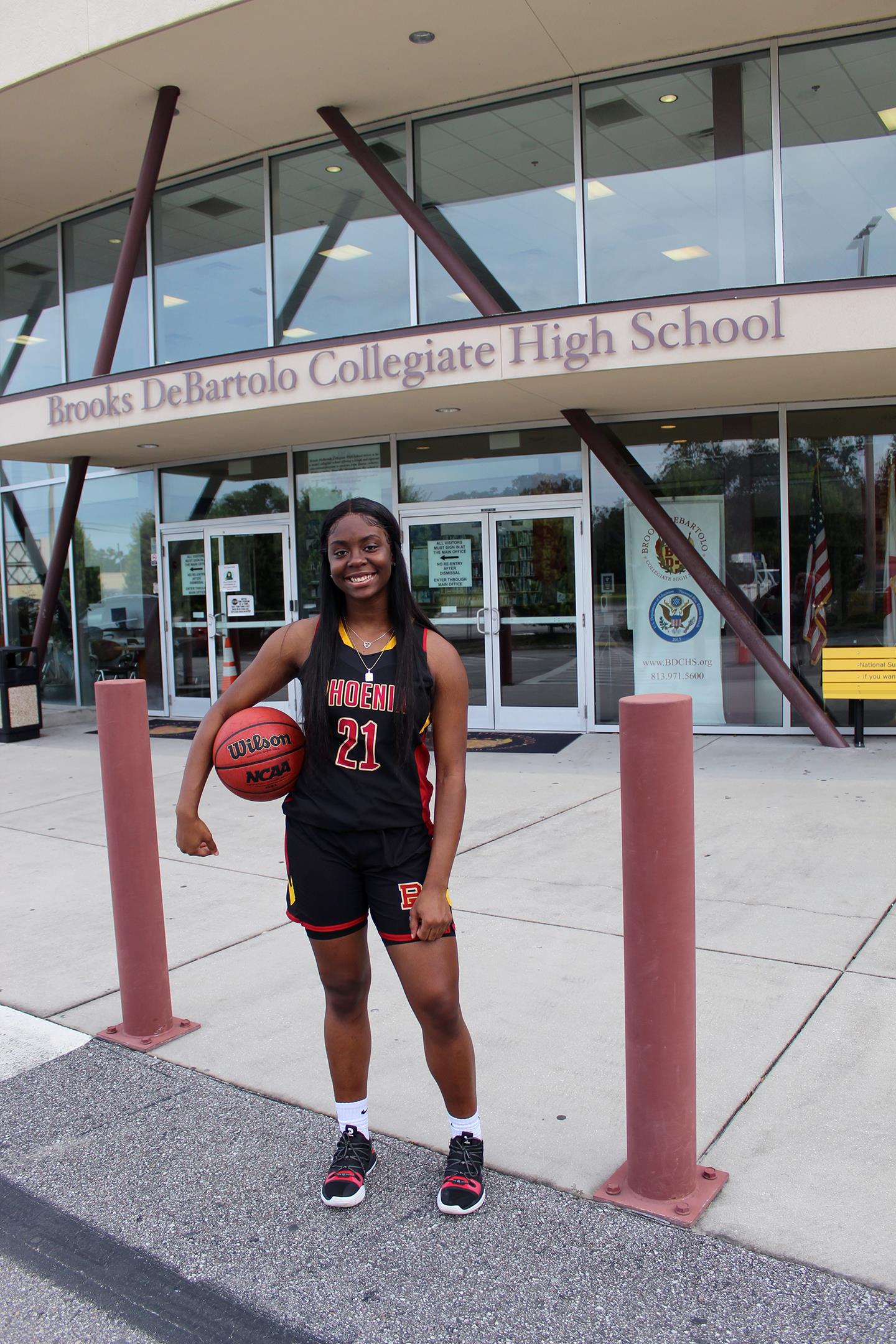 Ayonna Simmons High School Girls Basketball Stats Brooks DeBartolo ...