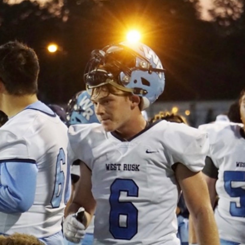 Cole Jackson's West Rusk High School Career Home