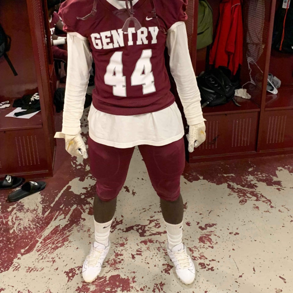 Zacarius Fair's Gentry High School Football Stats