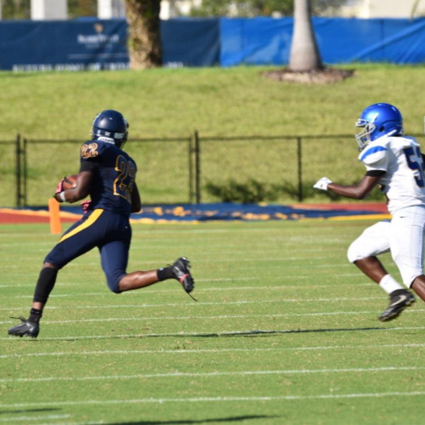 Santana Wooten's Palmer Trinity High School Football Stats
