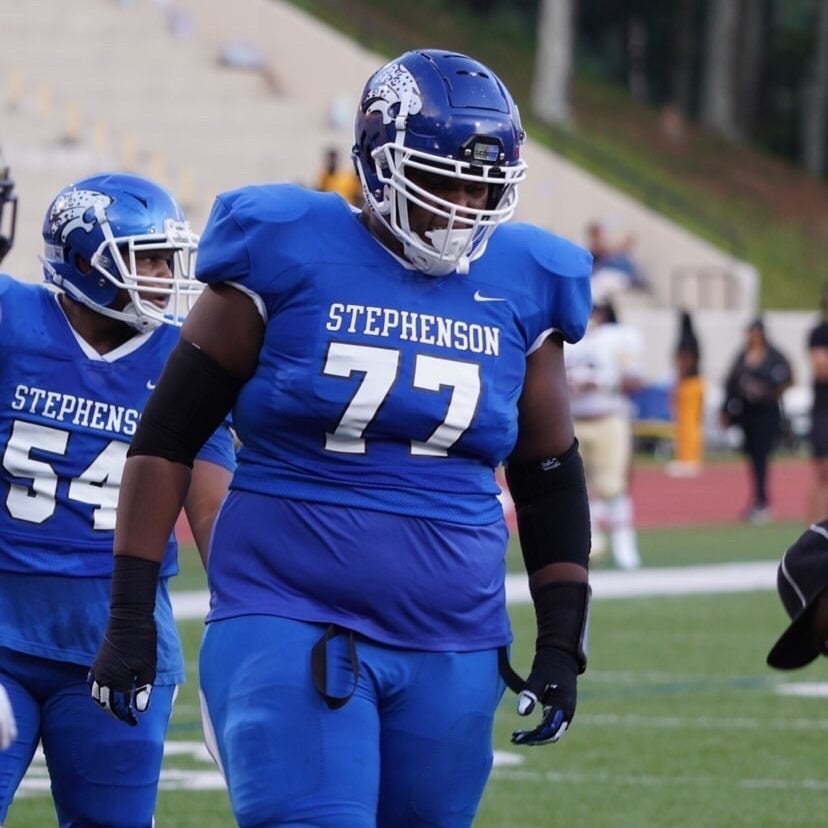 Brandon Perkins' Stephenson High School Career Home