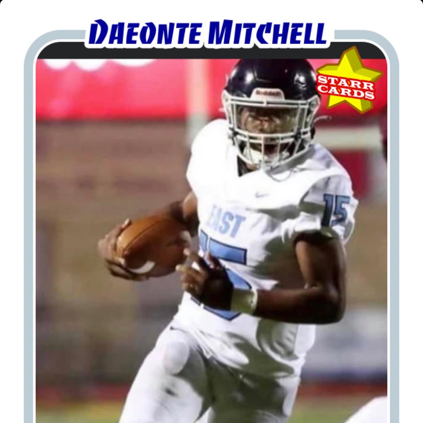 Daeonte Mitchell's East High School Career Home
