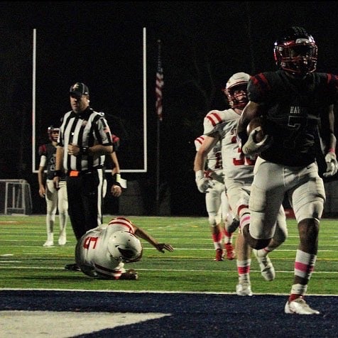 Deauntè Hubbard's Bishop Hartley High School Football Stats