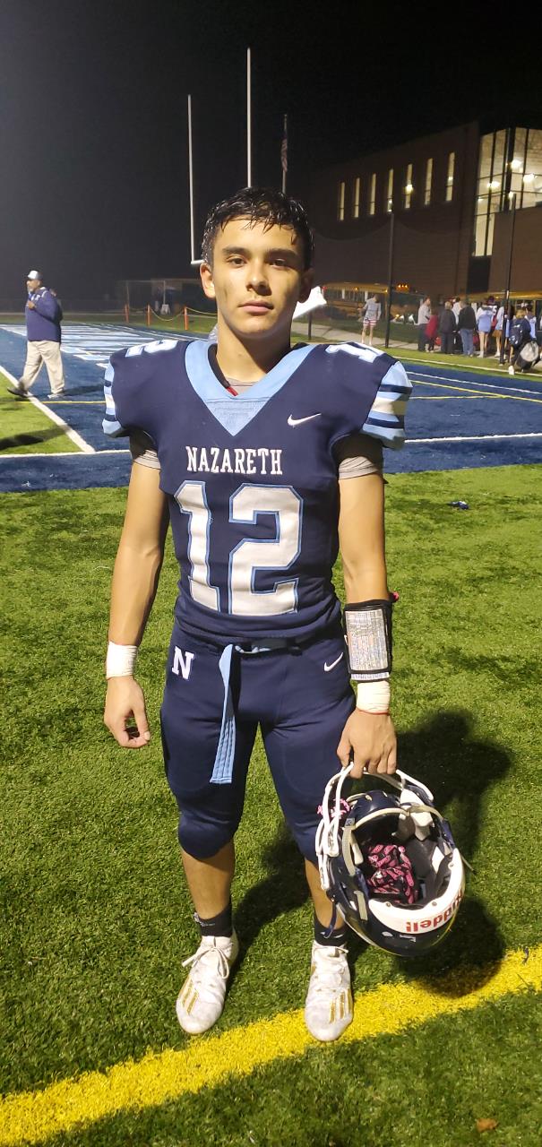 Alexander Angulo High School Football Stats Nazareth Academy (LaGrange ...