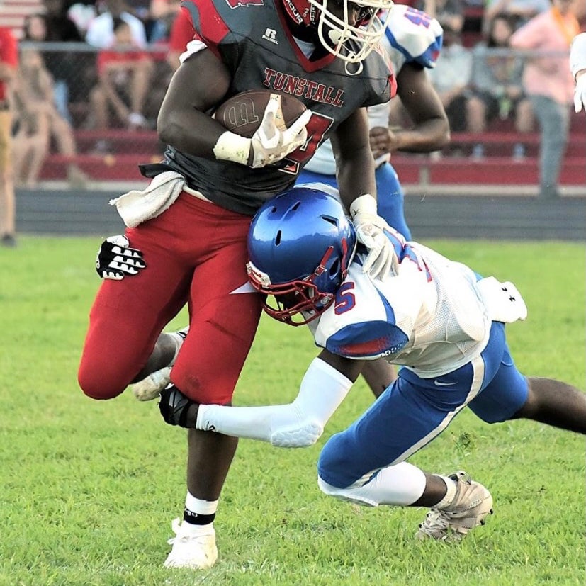 Ryan Jones' Tunstall High School Football Stats