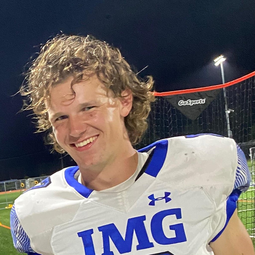 Mason McHugh's IMG Academy White Career Home